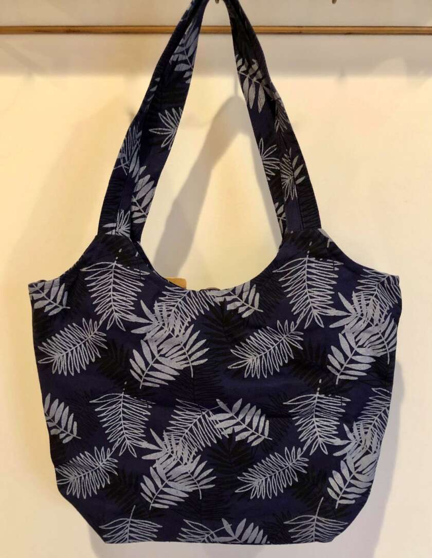 BLUE FERN TOTE BAG - Center for Sound Therapy