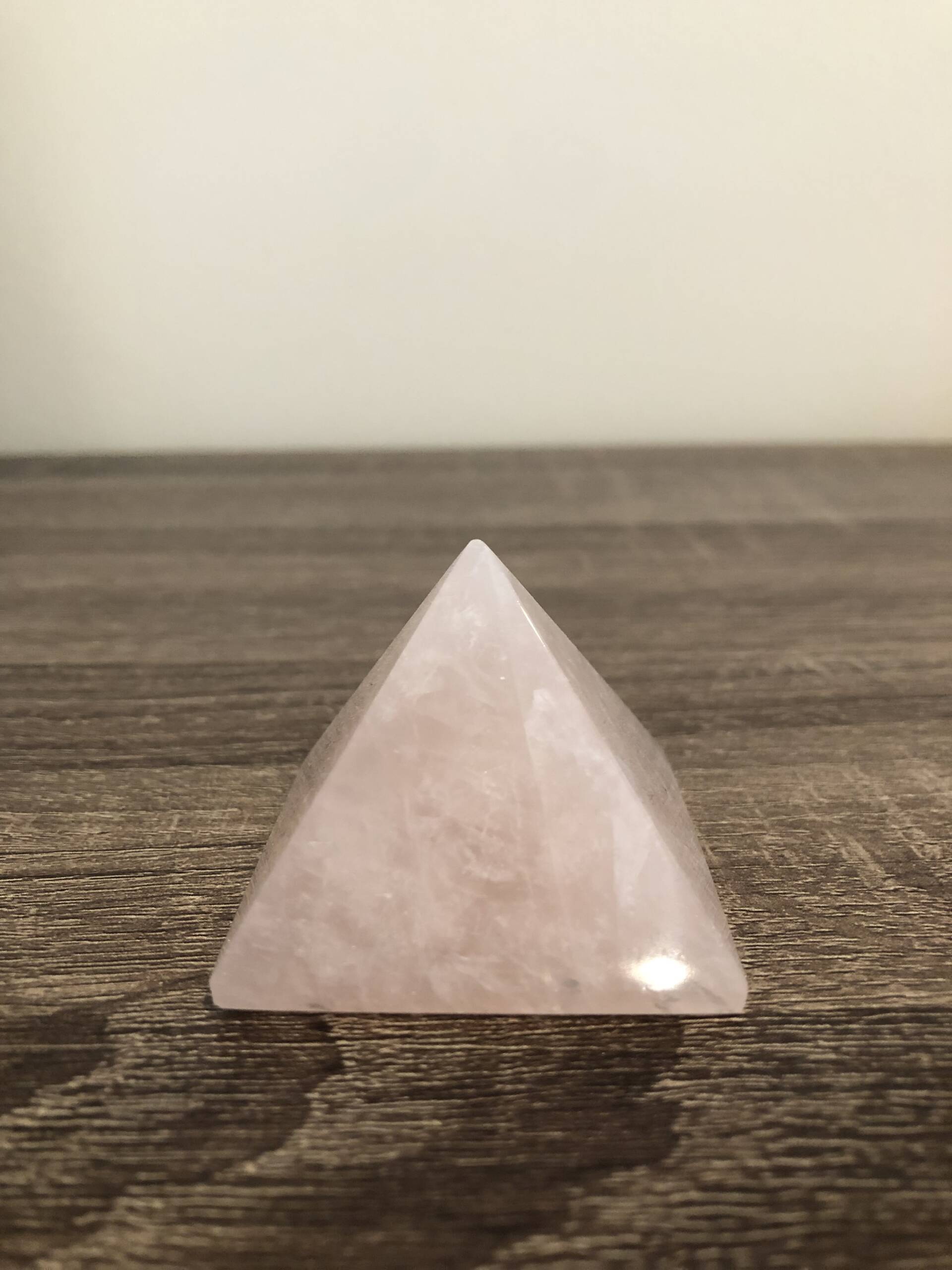 Rose Quartz Pyramid - Center for Sound Therapy